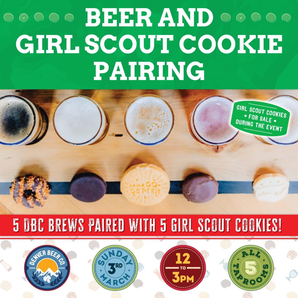 Beer & Girl Scout Cookie Pairing | Denver Beer Company